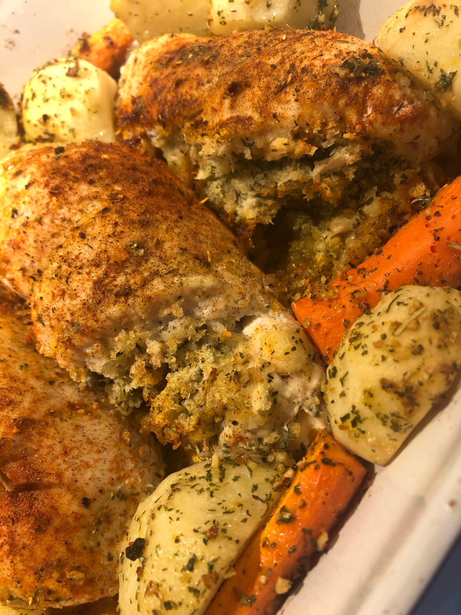 Traditional Newfoundland Stuffed Chicken Breasts – Beauty and the Bay